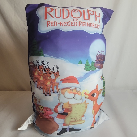 Holiday | Rudolph The Red Nosed Reindeer Storybook Pillow | Poshmark